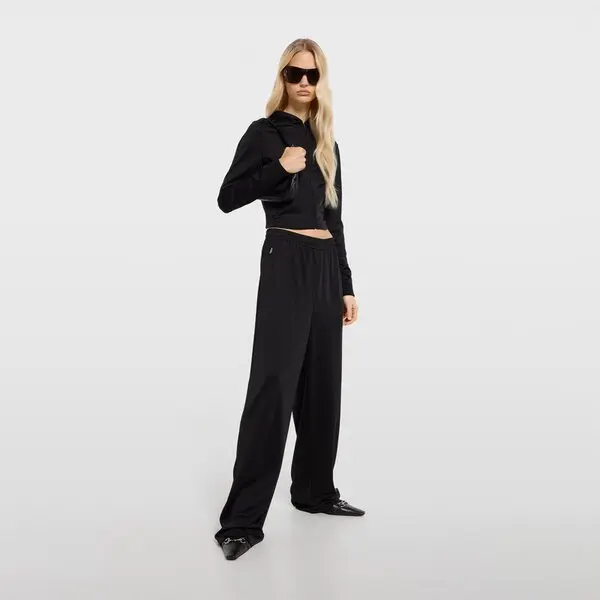 Gucci Jersey Leisure Pants With Double G Embroidery
