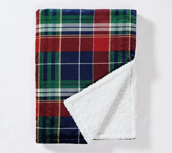 TRULY SOFT Cuddle Warmth Ivan Plaid 50x60 Throw - One-color