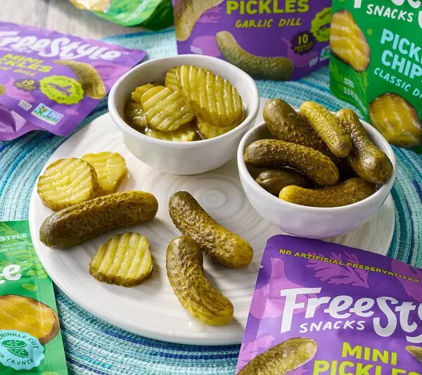 FREESTYLE SNACKS 6ct Bags Of Premium Pickles - One-color
