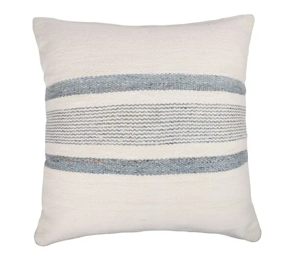 OX BAY TRADING CO. Ox Bay Striped Farmhouse Recycled P.e.t. Throw Pillow, 20'x20 - One-color