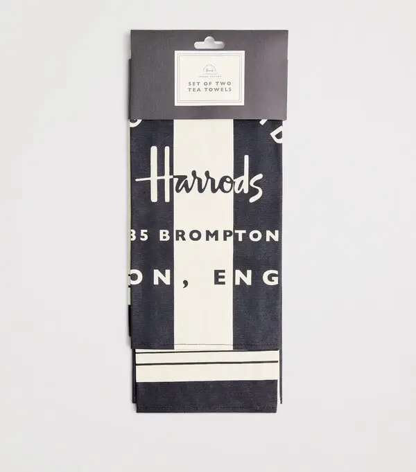 Harrods Caviar Tea Towel