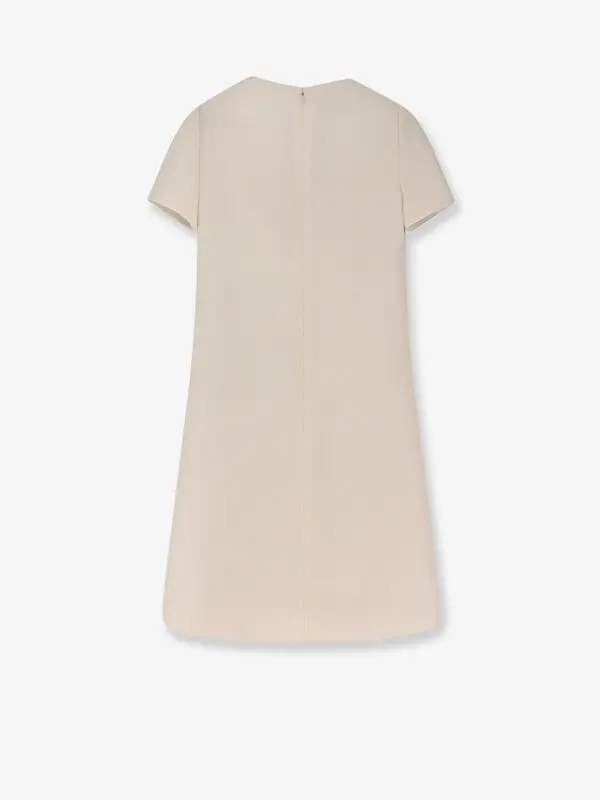 Valentino Garavani Virgin Wool And Silk Mini Dress