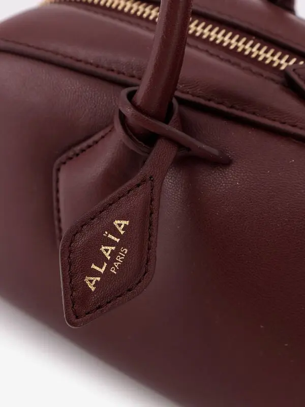 Alaïa Le Teckel Padded Leather Shoulder Bag