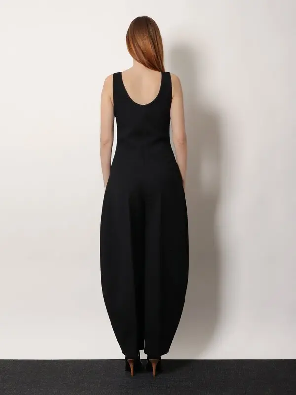 Alaïa Round Virgin Wool Jumpsuit