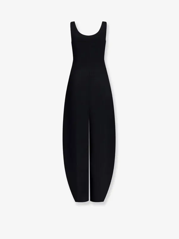 Alaïa Round Virgin Wool Jumpsuit