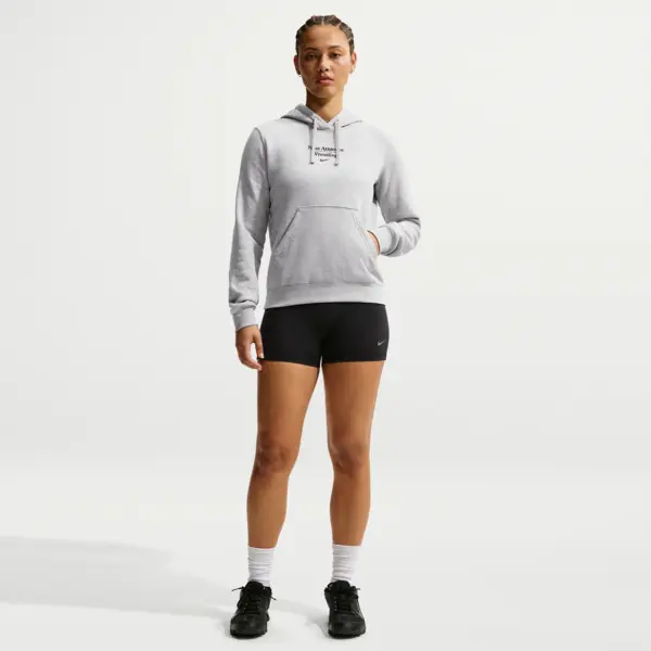 Nike Wrestling Pullover Hoodie - Grey