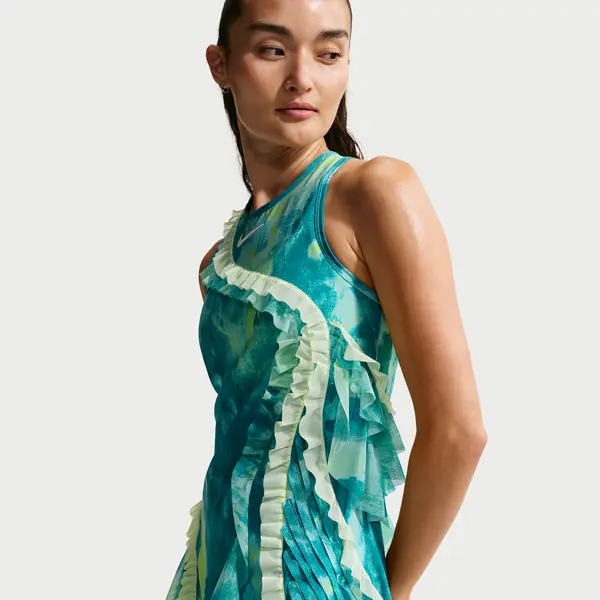 Nike Naomi Osaka Slam Dri-Fit Tennis Dress - Blue | Editorialist