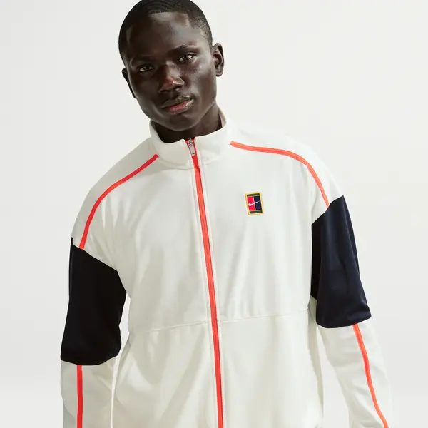 Nike Court Heritage Tennis Jacket - White