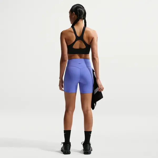 Nike Universa Medium-support Padded Sports Bra - Black