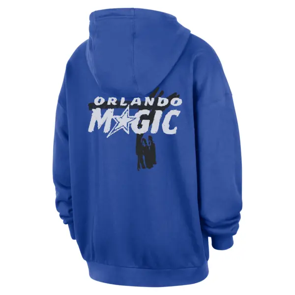 Nike Orlando Magic Courtside Jordan Nba Club Premium Pullover Hoodie