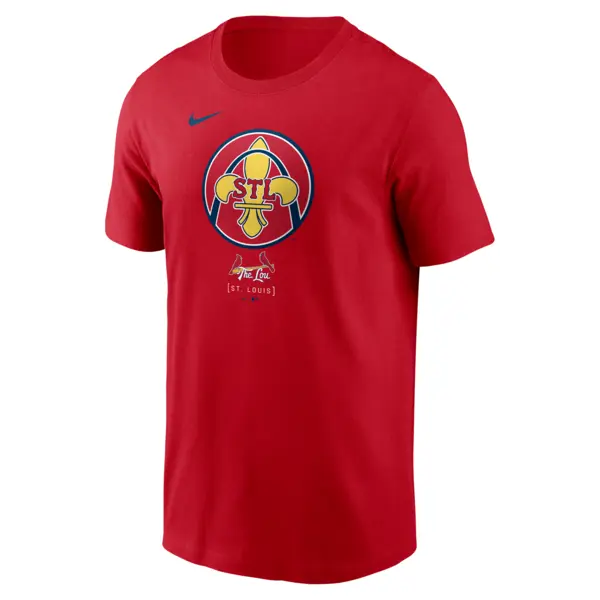 Nike St. Louis Cardinals City Connect Wordmark Mlb T-shirt - Red