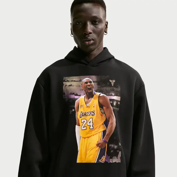 Nike Kobe Dri-fit Fleece Pullover Basketball Hoodie - Black