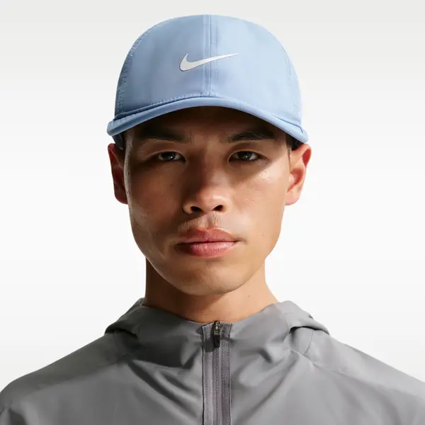 Nike Dri-fit Club Unstructured Featherlight Cap - Blue