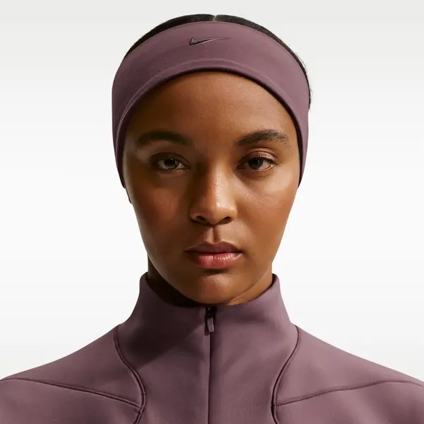 Nike Dri-fit Fury Elevate Headband - Purple