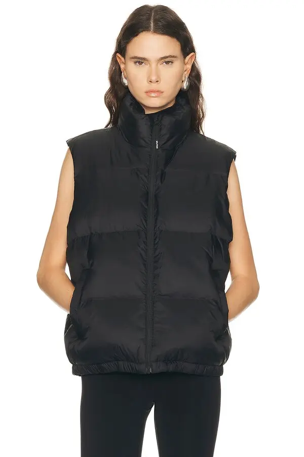 Splits59 Summit Nylon Puffer Vest - Black