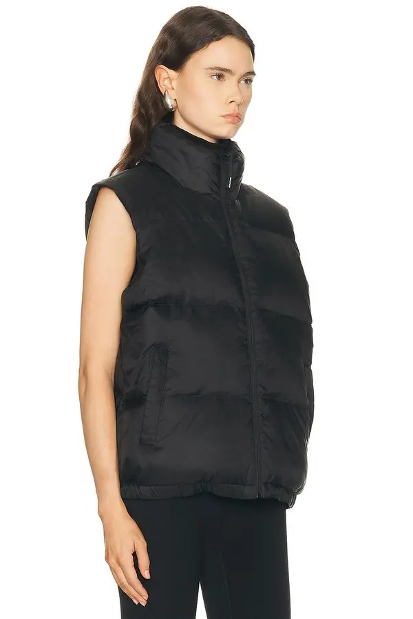Splits59 Summit Nylon Puffer Vest - Black