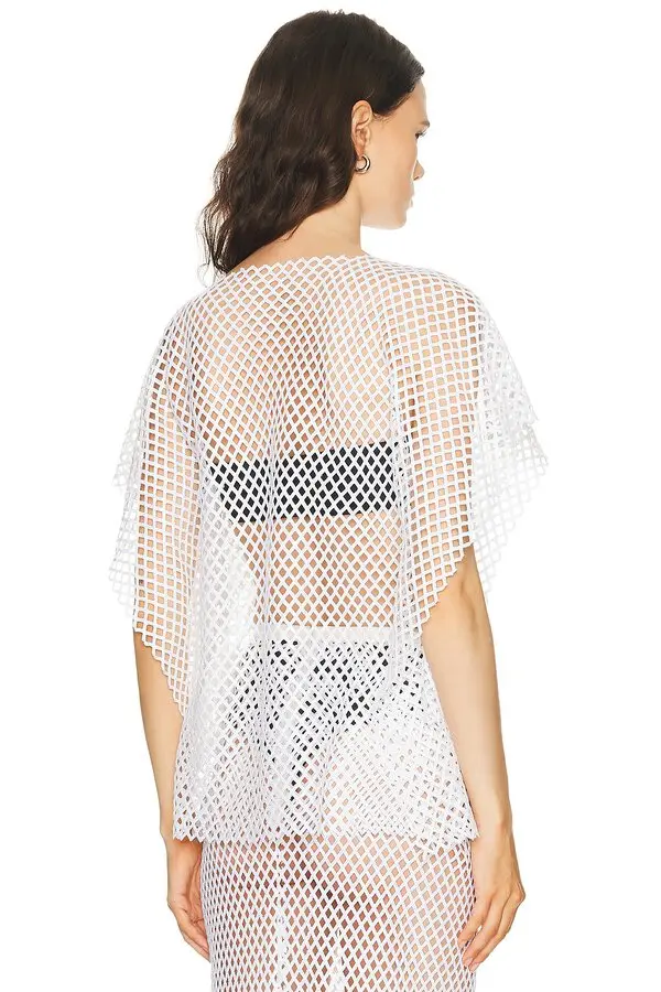 SEV Sequin Mesh Top