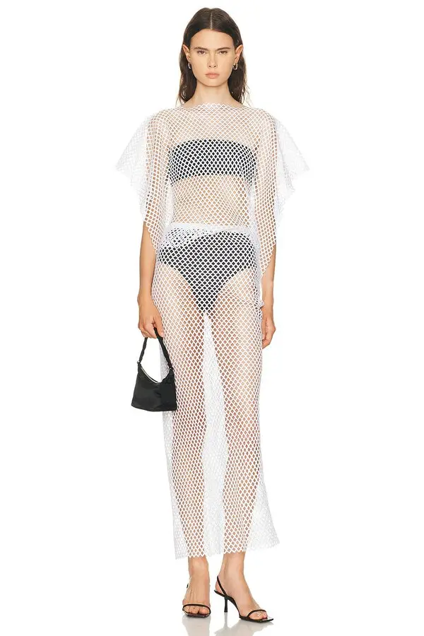 SEV Sequin Mesh Top