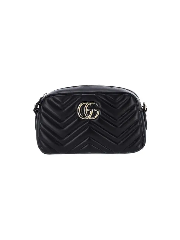 Gucci Gg Marmont Mini Camera Bag - Black