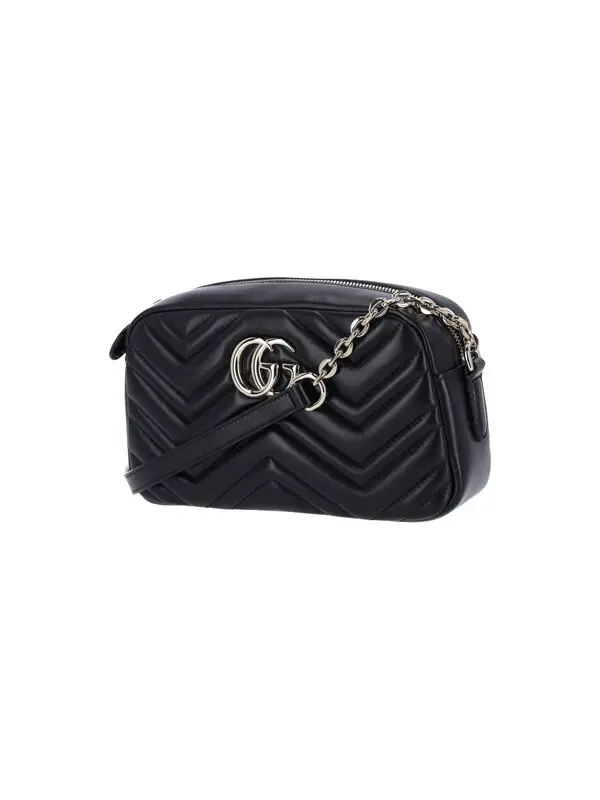 Gucci Gg Marmont Mini Camera Bag - Black