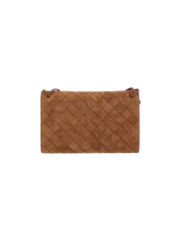 Bottega Veneta Andiamo Mini Clutch - Brown