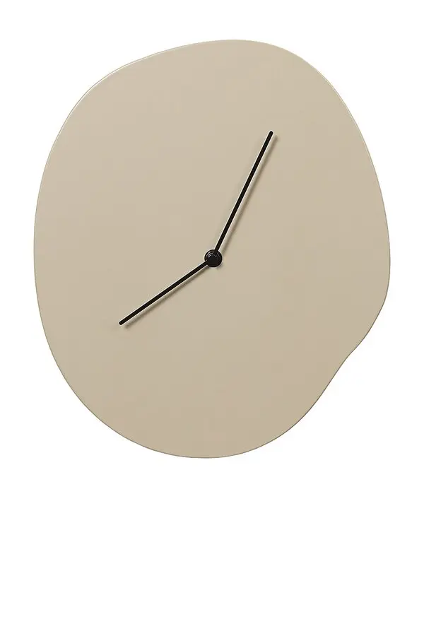 FERM LIVING Melt Wall Clock - Cashmere