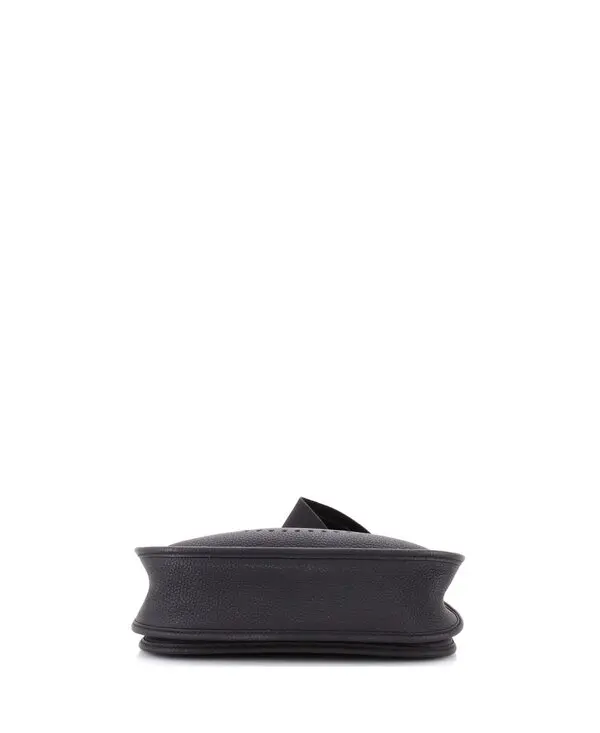 Hermès Pm Evelyne Bag Gen Iii Clemence - Black