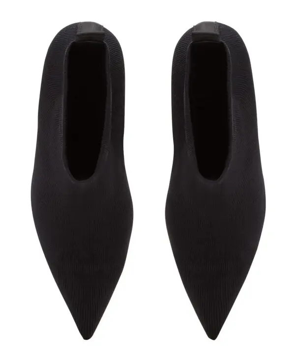 Balmain Wedge Knit Ankle Boots
