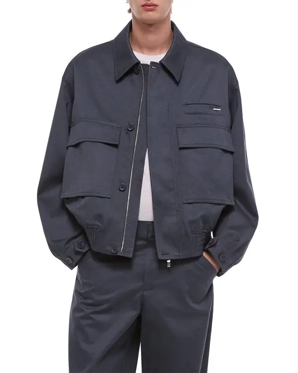 Helmut Lang Shirt Bomber Chino Jacket