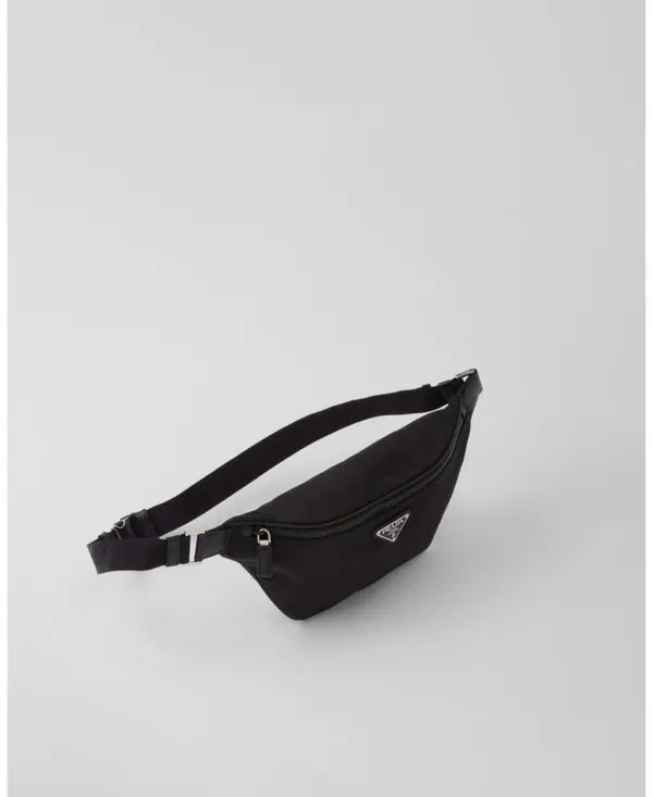 Prada Re-nylon And Saffiano Leather Belt Bag