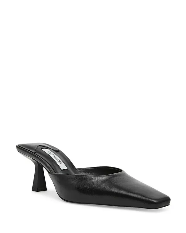 Steve Madden Alyse Pumps - Black Leather