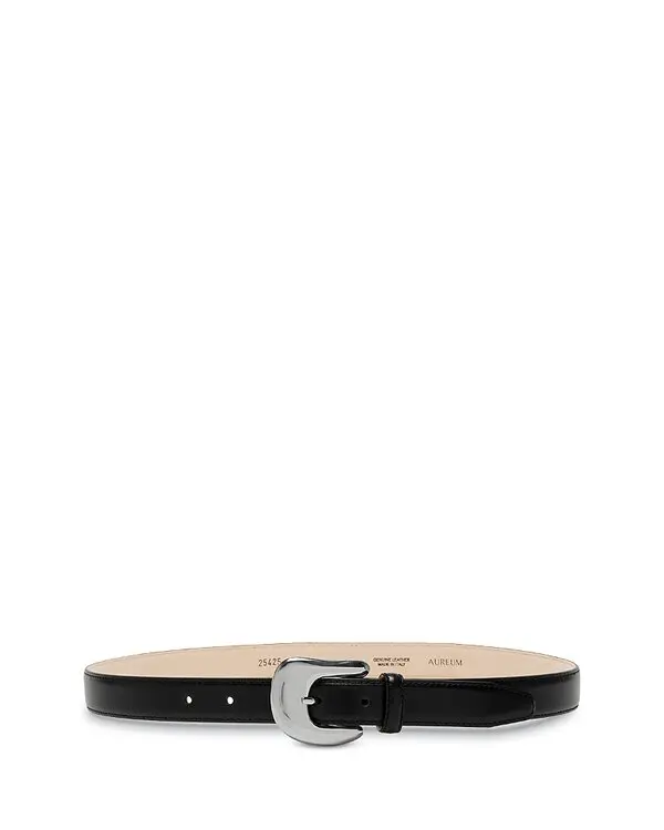 AUREUM No. 8 Belt - Black/silver