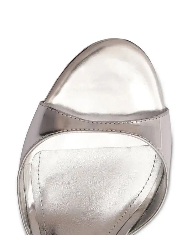 Schutz Scarlett Slingback Sandals - Prata