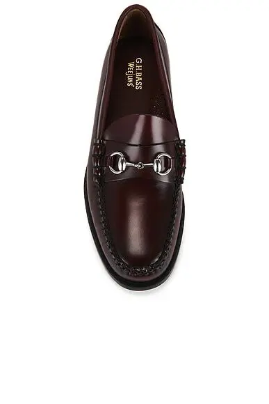 G.H.BASS Lincoln Bit Weejun Loafers - Wine