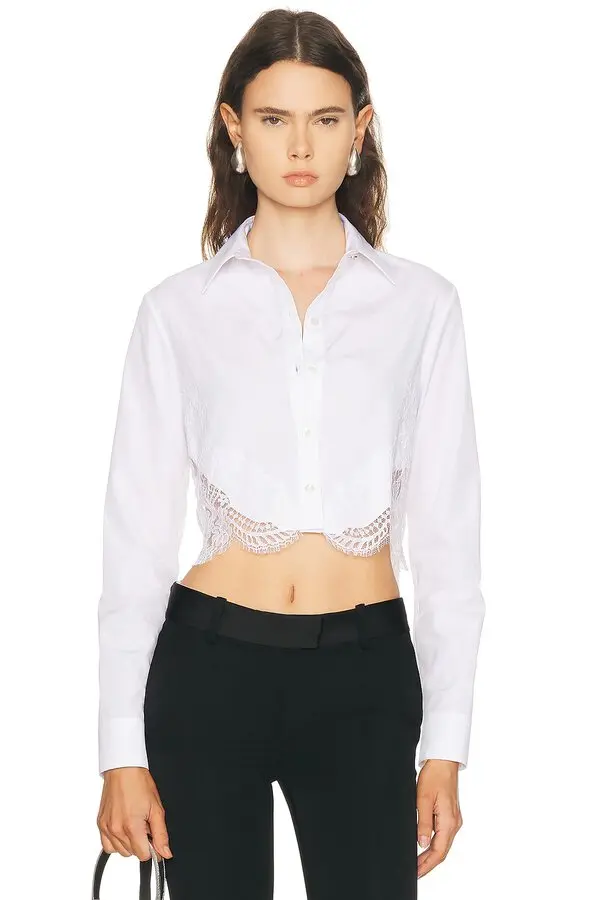 Versace Poplin Blouse