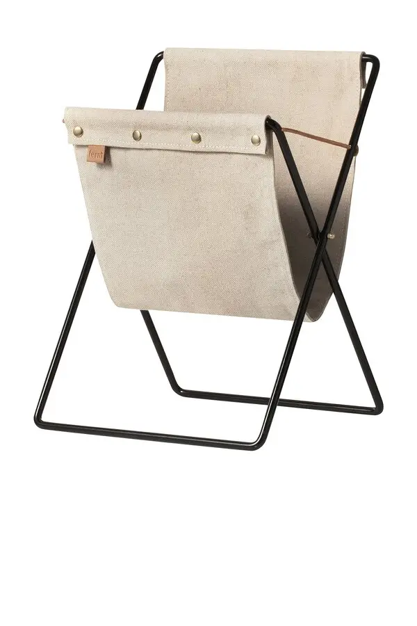 FERM LIVING Herman Magazine Stand - Black