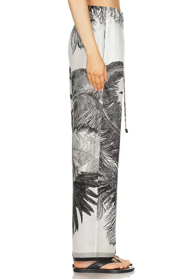 Attico Feather Print Pant