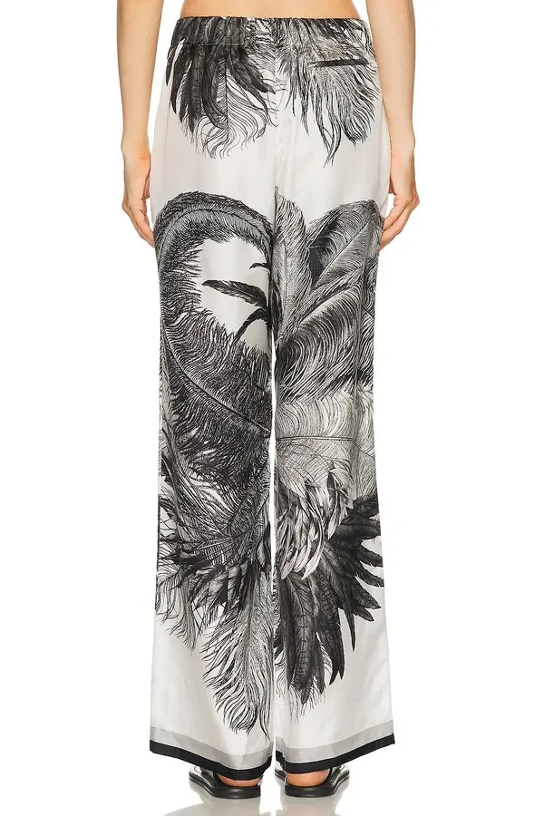 Attico Feather Print Pant