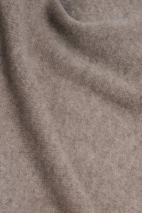Naadam Cashmere Throw - Mushroom