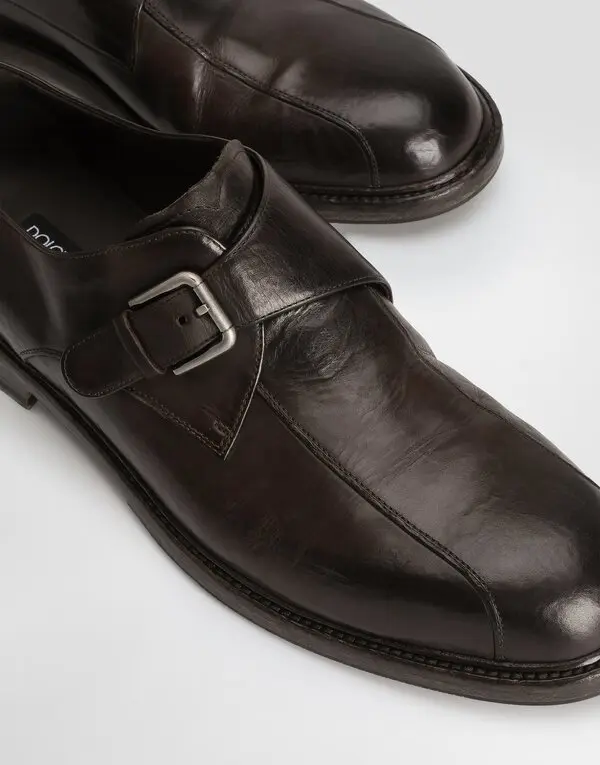 Dolce & Gabbana Washed Calfskin Shoes