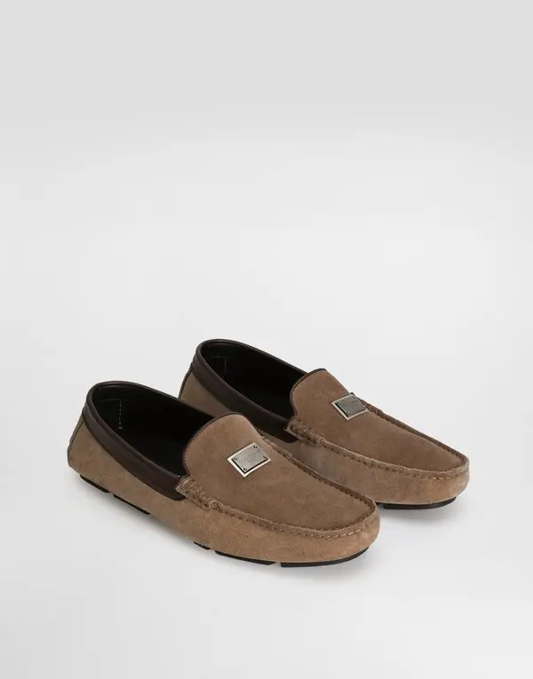 Dolce & Gabbana Split Calfskin Slipper - Multicolor