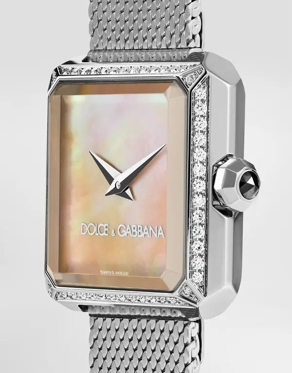 Dolce & Gabbana Sofia Stainless Steel Diamond Watch