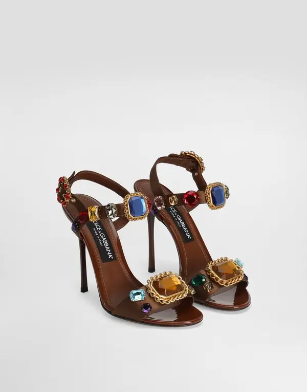 Dolce & Gabbana Keira 2.0 Embellished Sandals - Multicolor