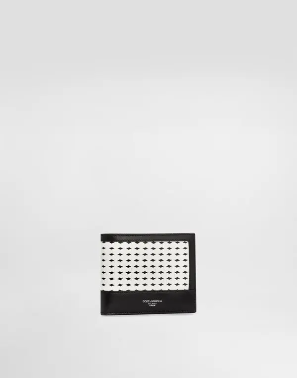 Dolce & Gabbana Woven Plongé Calfskin Wallet - Multicolor