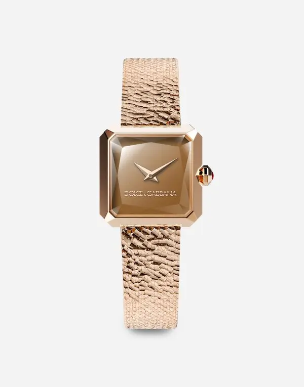 Dolce & Gabbana Sofia Gold Watch - Brown