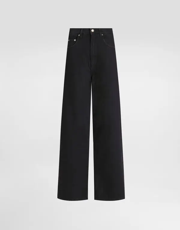 Dolce & Gabbana 5-pocket Oversized Denim Trousers - Multicolor