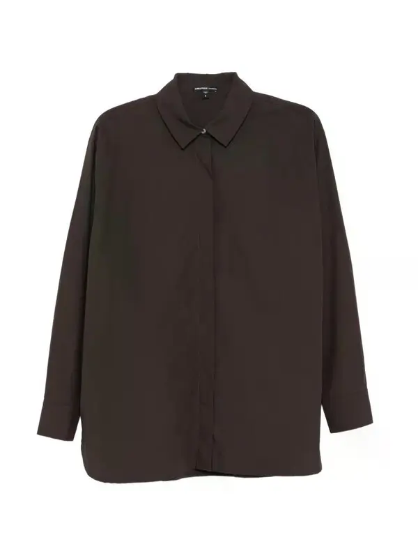 JAMES PERSE Cotton Shirt - Brown
