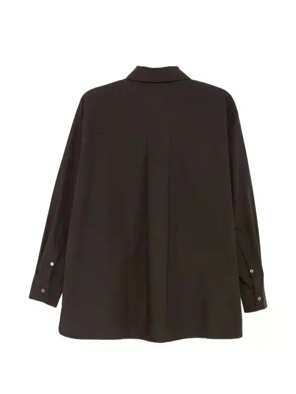 JAMES PERSE Cotton Shirt - Brown