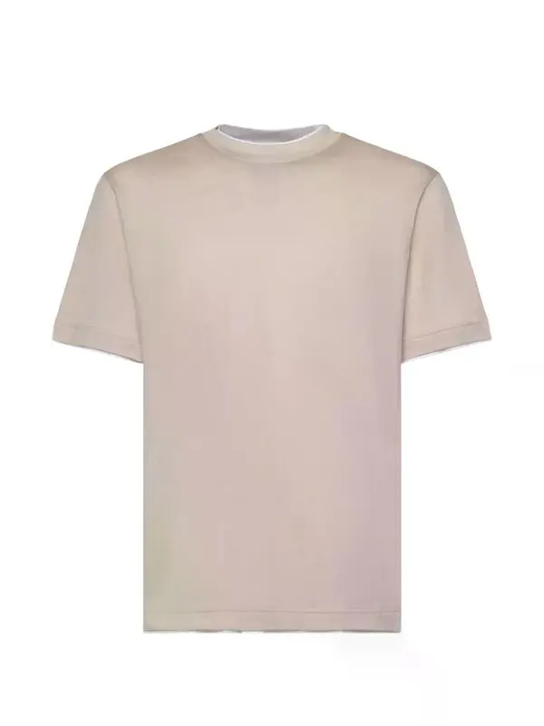 Eleventy Crew-neck T-shirt - Neutrals