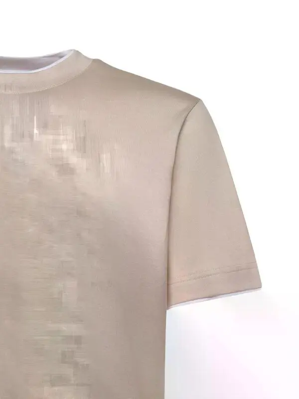 Eleventy Crew-neck T-shirt - Neutrals
